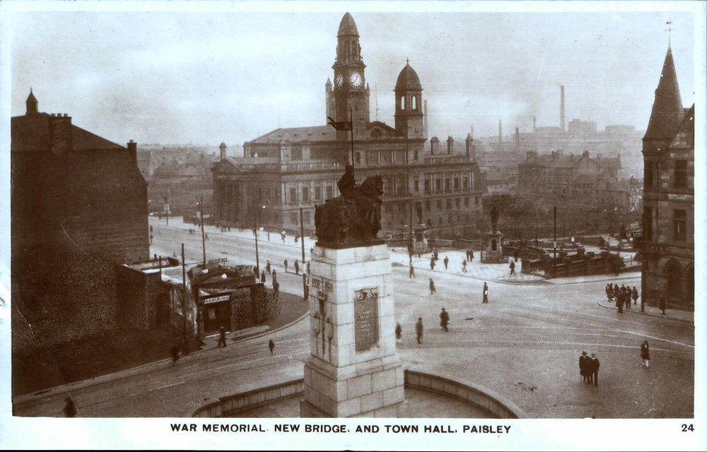 The Historic Unveiling of the Paisley Cenotaph: A Tribute to the Fallen ...
