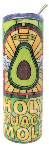 20 oz. Tumbler - Holy Guacamole - Avocado | McNulty's Gifts