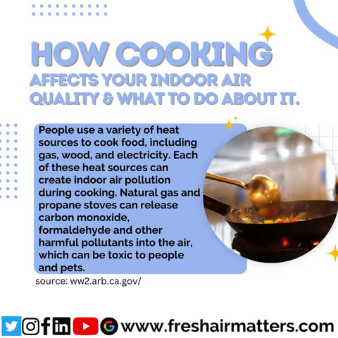 How Cooking Affects Your Indoor Air Quality