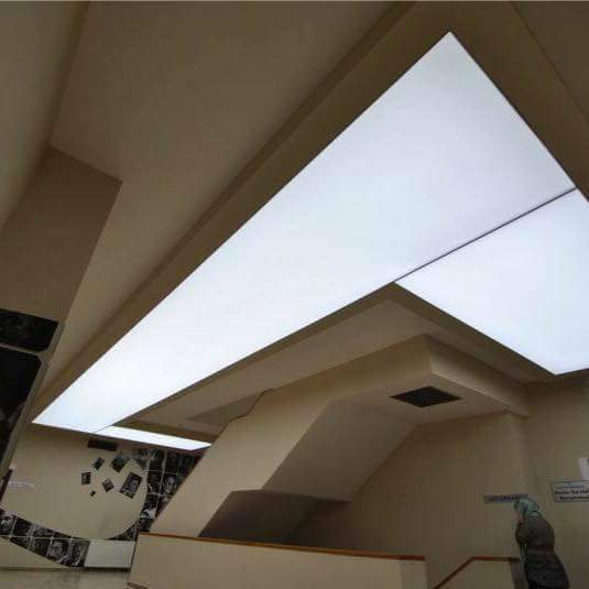 Multilevel stretch ceilings