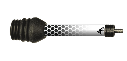 Stabilizer Wrap - Clear Series Ghost White Outline Hex Fade | APA