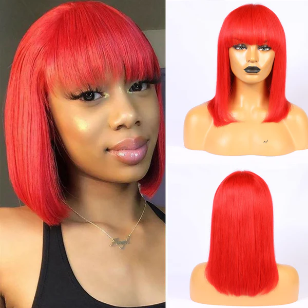 Red Hair with Bangs | Thompson's Hairstyle