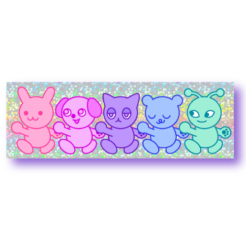 Together! Sticker | LURIAN.COM