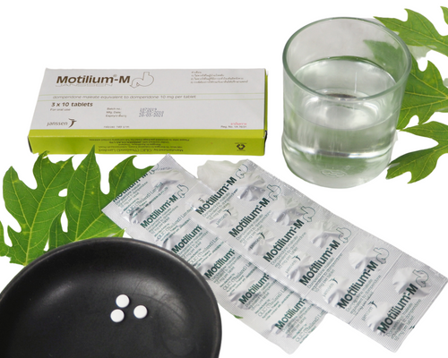 MOTILIUM M 10mg. (DOMPERIDONE 10mg.) 1 BOX | hisherhealthcare