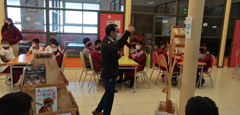 Visita a Colegio Don Bosco