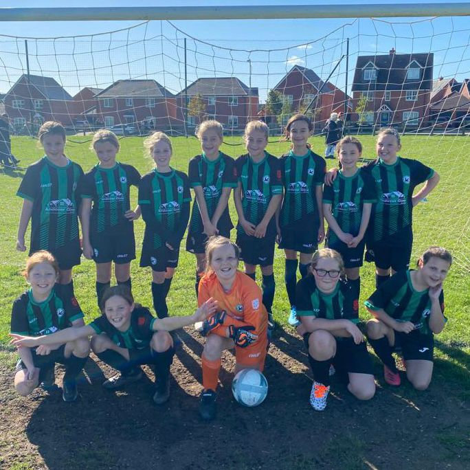 Great team spirit from the U11 Vixens....