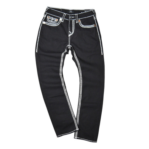 "TRUE RELIGION" Ricky Super QT Flap Straight Jeans | Fly Shit Only