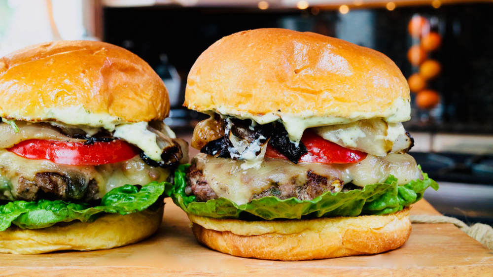 Poblano Steak Smash Burgers