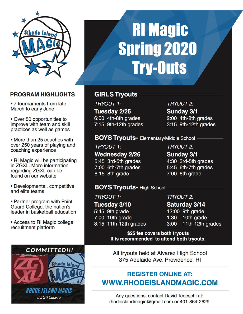 AAU Basketball | Rhode Island Magic