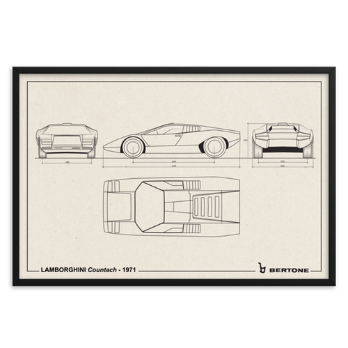 Lamborghini Countach LP500 | EuropeanVintageCars