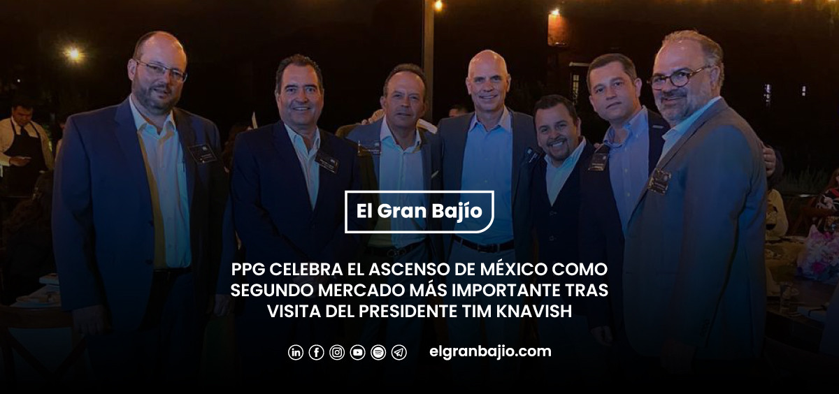 PPG Celebra el Ascenso de México como Segundo Mercado Más Importante ...