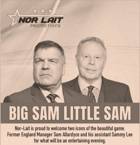 An Evening with Big Sam and Little Sam- VIP | Nor-Lait