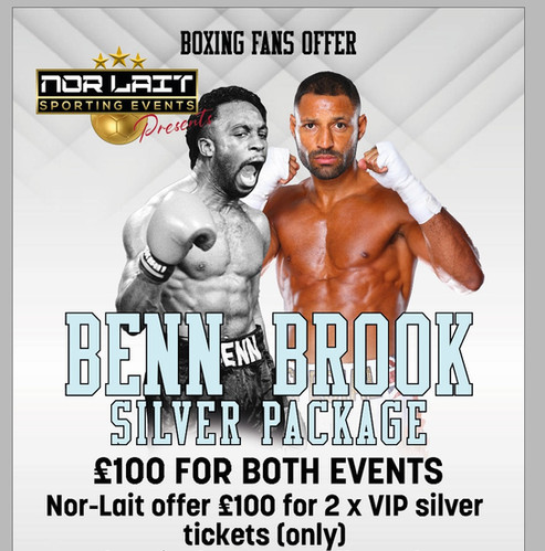 Boxing Night Combo Ticket - Silver | Nor-Lait