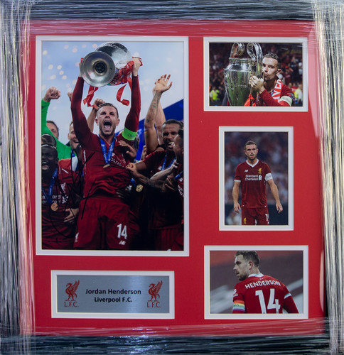 Jordan Henderson Hand Signed Montage | Nor-Lait