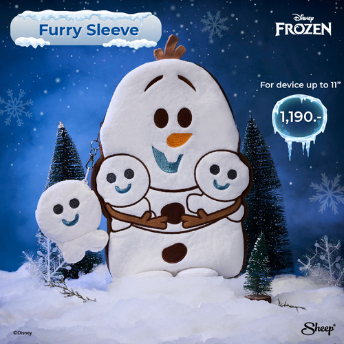 Sheep Furry Sleeve - Olaf Collection | applesheepth