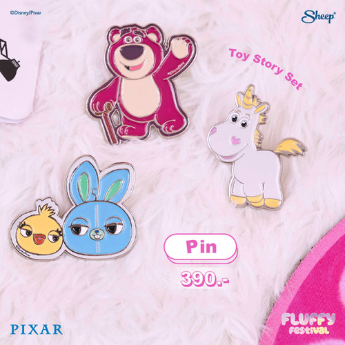 Sheep Pin - Fluffy Festival Collection | applesheepth
