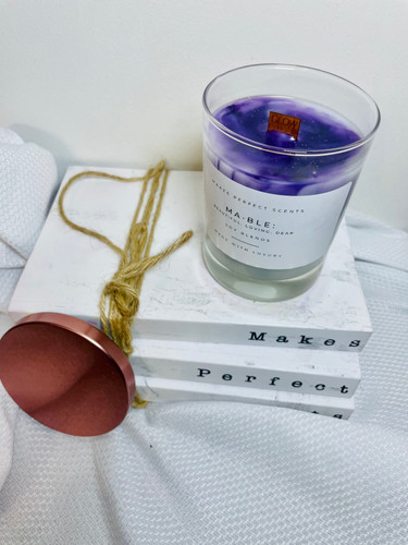 ma·ble: beautiful, loving, dear - lavender + driftwood | Makes Perfect Scents