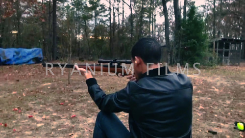 4K Man Shooting Rifle Stock Footage | Silva Pictures