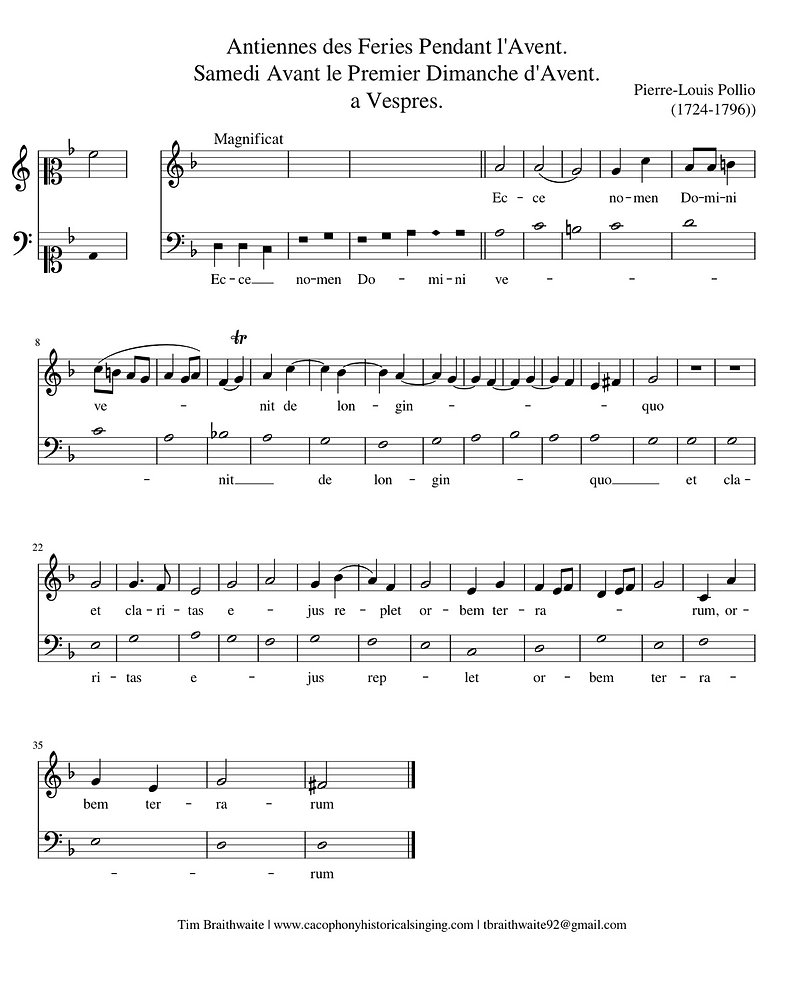 Pierre-Louis Pollio on the ‘Charivary’ of Improvising (‘Chant sur le ...