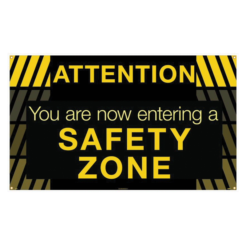 Safety Banners | Toronto | Ontario | Canada | Wholesale Safety Labels