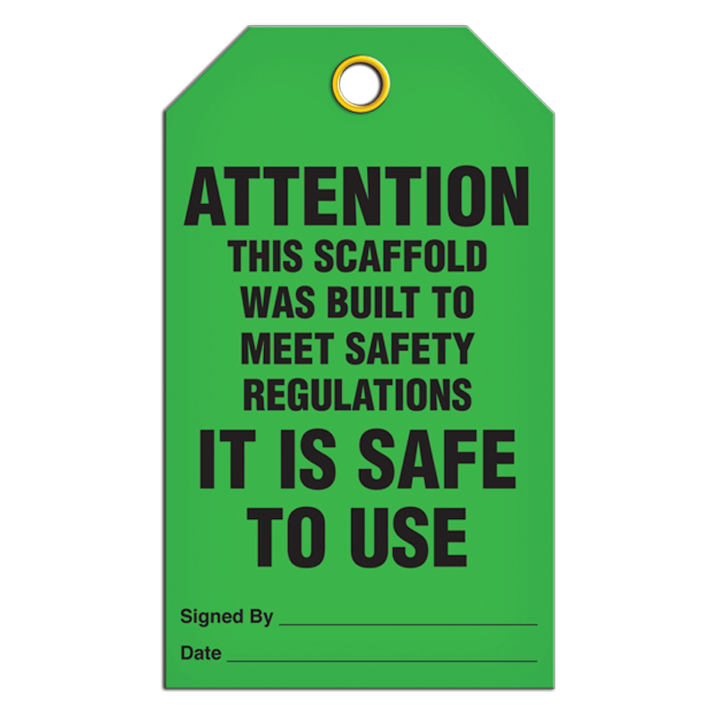 Inspection Tag - ATTENTION | wholesale-safety