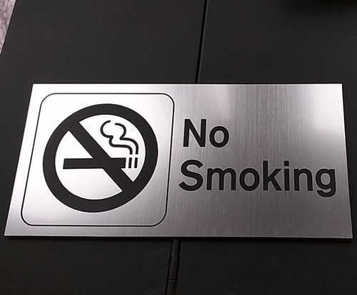 Custom Engraved No Smoking Signs | wholesale-safety