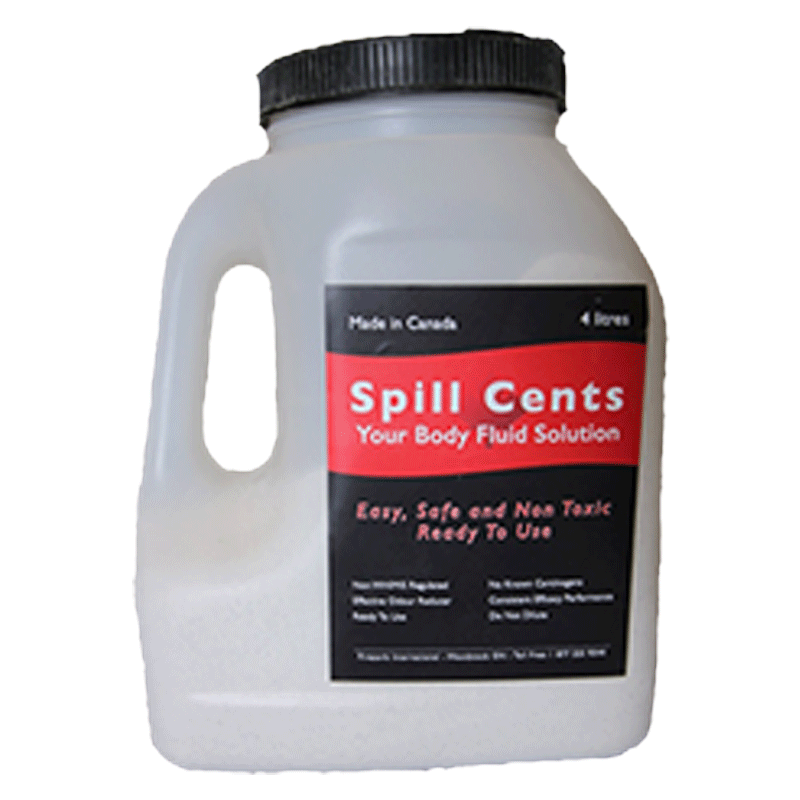 Spill Cents Body Fluid Spill Solution - 4 L Jug | wholesale-safety