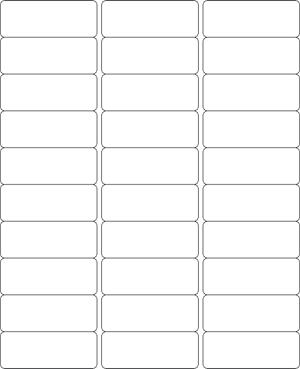 Bulk Blank Laser / Inkjet Die Cut Labels | wholesale-safety