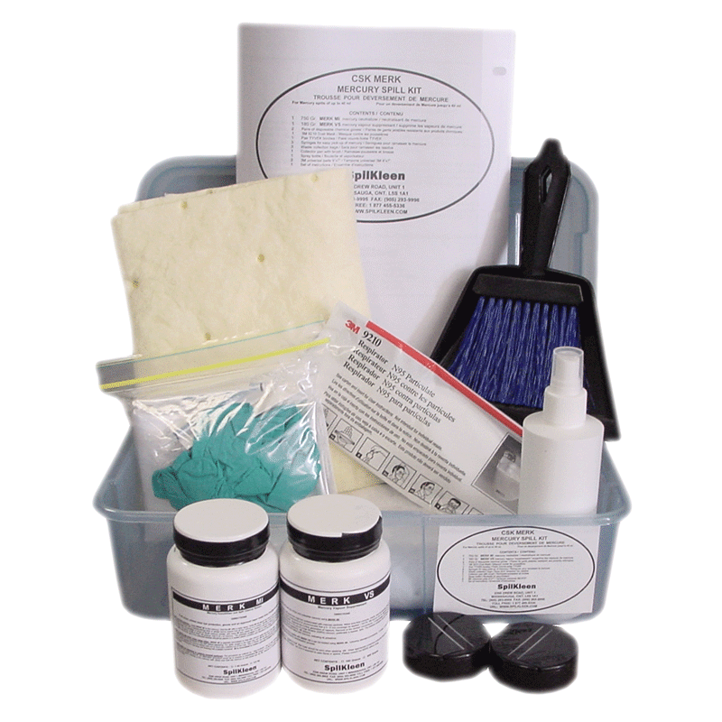 Economy Mercury Spill Kit | wholesale-safety
