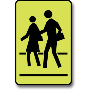 School Zone Pictogram Signs - 60 cm x 90 cm MP | wholesale-safety