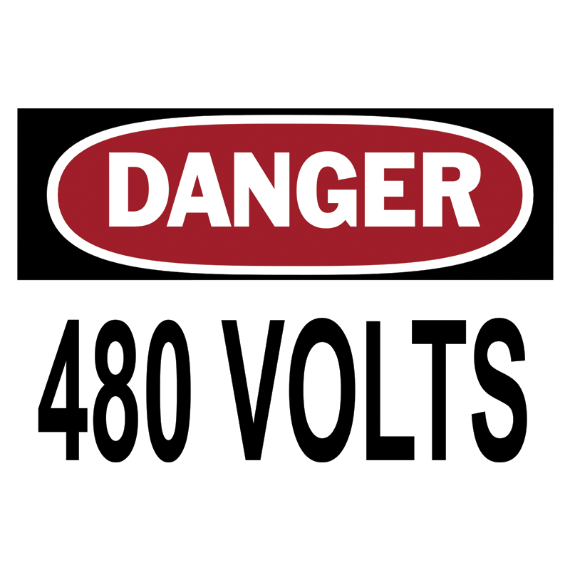 Danger High Voltage Labels 480 Volts Wholesale safety Danger High Voltage Labels 480 Volts Wholesale safety
