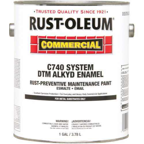 RUST-OLEUM Dtm Alkyd Commercial C740 Paint | wholesale-safety