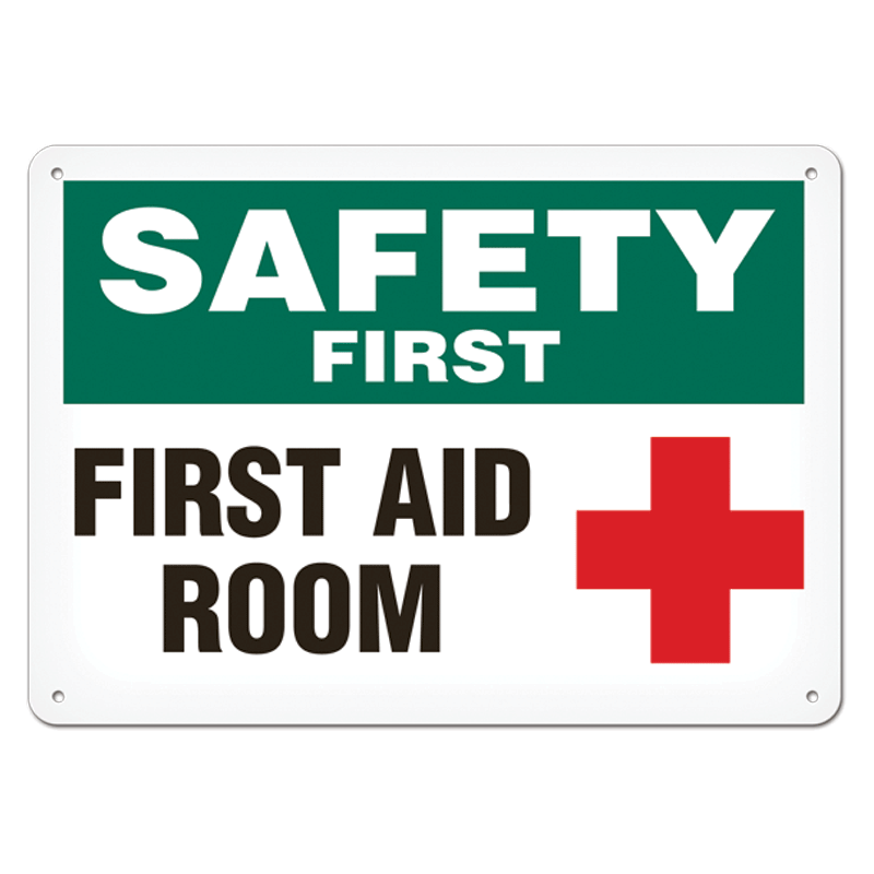 Safety First Aid Room Sign | wholesale-safety