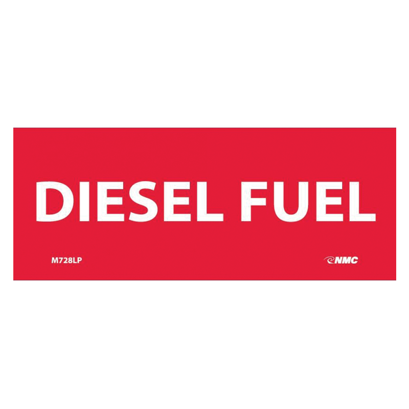 DIESEL FUEL LAMINATED HAZMAT LABELS WASTE OIL 10/PACK | wholesale-safety