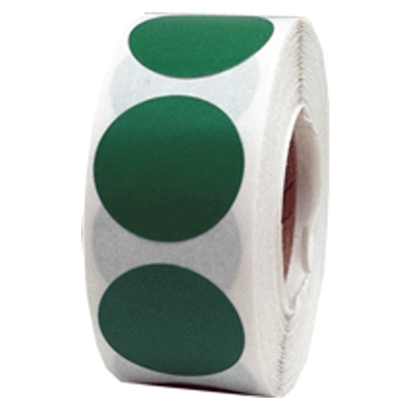 Blank Inventory Labels 3/4" Round: Priced / Roll of 1000 labels ...