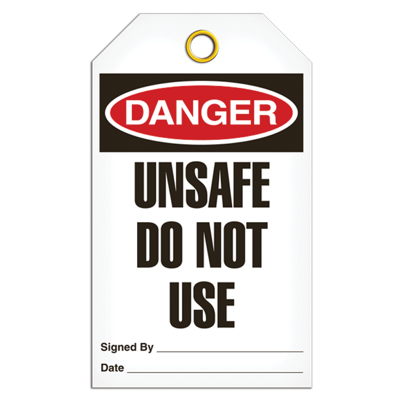 Danger Tag - Unsafe Do Not Use | wholesale-safety