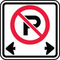 Regulatory Signs - No Parking / Arrows | wholesale-safety