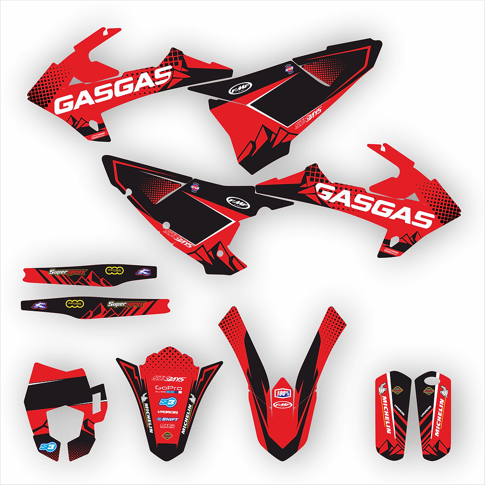 Gasgas Graphic kit / Motoes