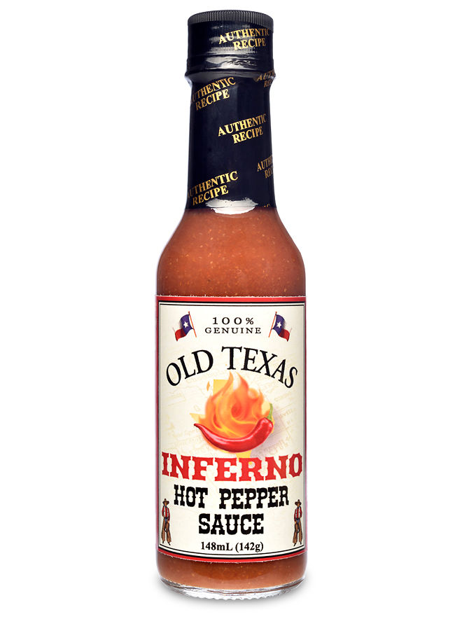 Old Texas Inferno Super Hot Sauce | food-imagineering