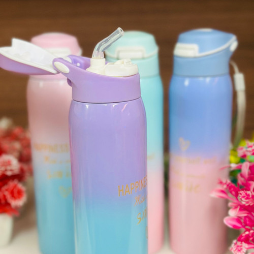 Gradient Bliss Hydration sipper Bottles with Name for Kids & Adults ...