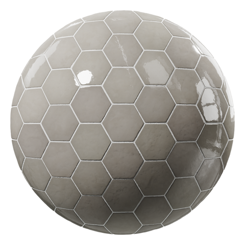 Carbon Tiles Ceramic Hexagon Panel 30 | Decobite