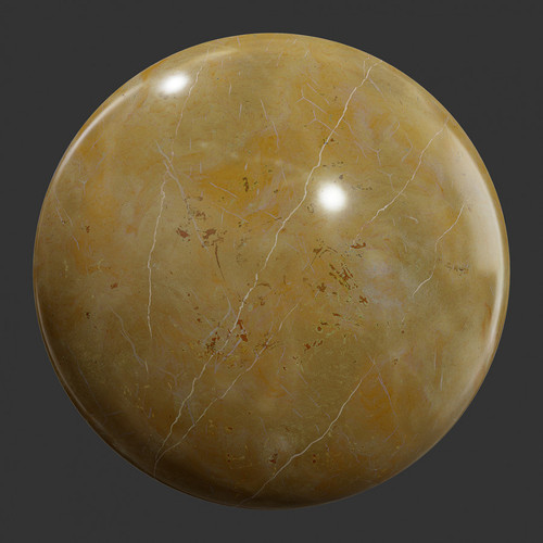 Carbon Marble Spanish Gold Panel 18 | Decobite