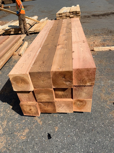 12x12 Cedar Timbers | QualityCedarProducts