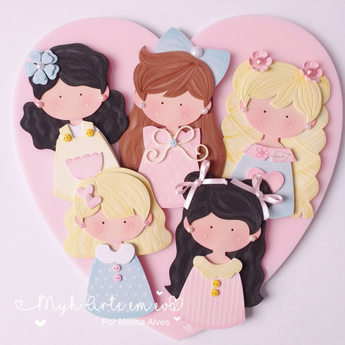 Coleção Potinho de Afeto - Apostila e arquivos digitais | Myh Arte em Eva