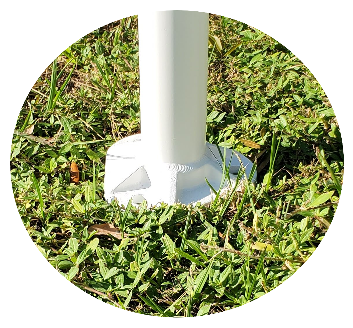 Aluminum Poles 4" Anchor Base | illumacorp