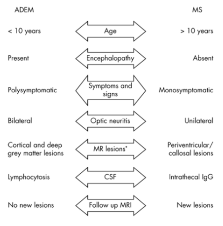 ACUTE DISSEMINATED ENCEPHALOMYELITIS (ADEM)