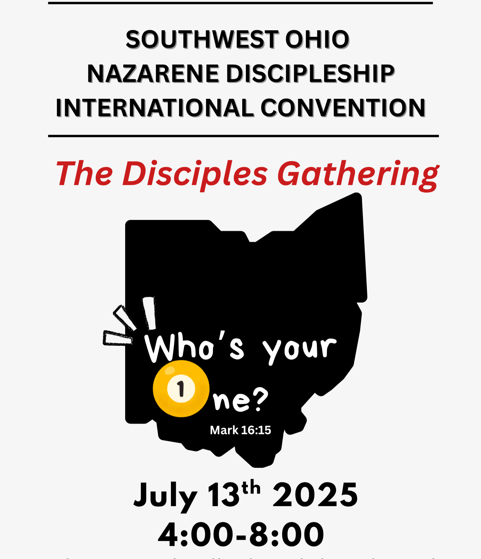 SWO- The Disciples Gathering- NDI Convention | THRiVE | Ministry