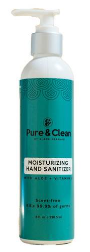 Pure & Clean Hand Sanitizer 16 oz. | Blackmermaidspa