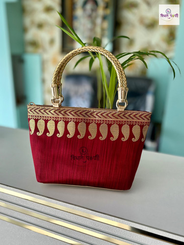 Purse Made From Paithani Saree | Vidhate Paithani
