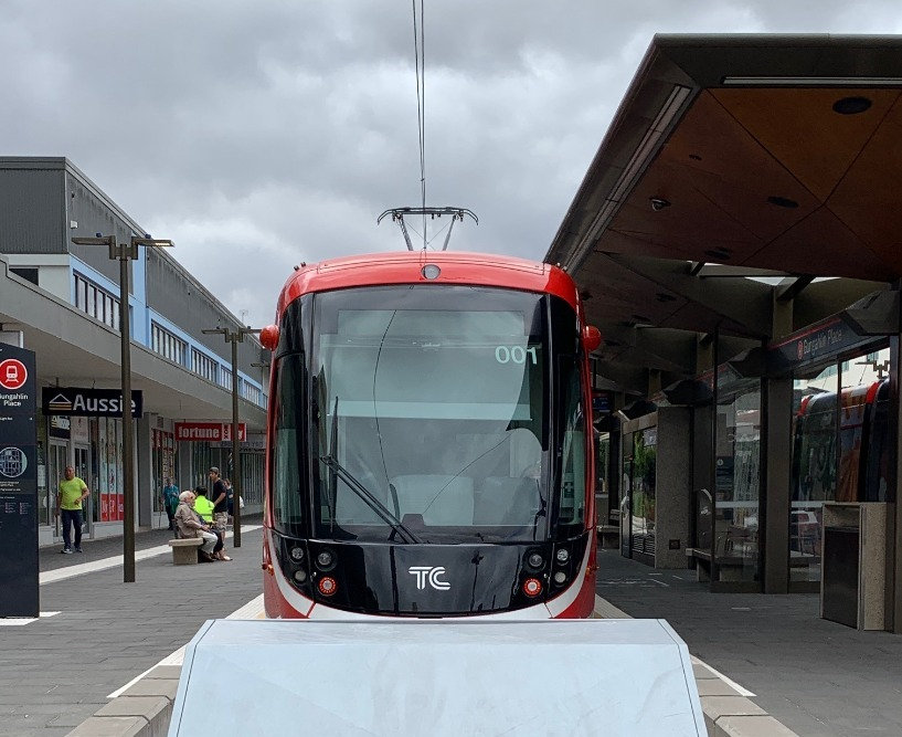 Route 18 Dickson to Gungahlin